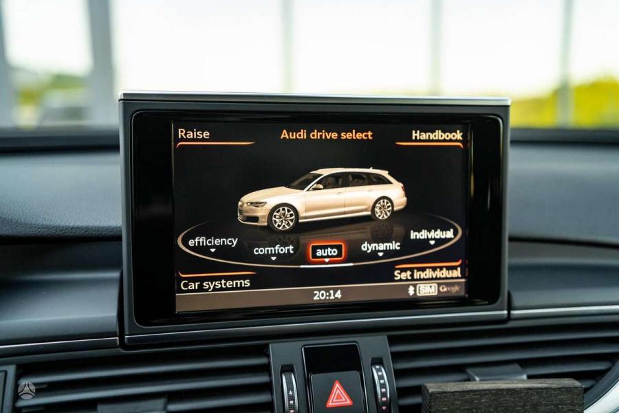 Grey Audi A6 2015 in Klaipeda, with an engine capacity of 2.97 L and mileage of 316 thousand km for 17100 €, photo 50 on AUTOMOTO.COM.LV