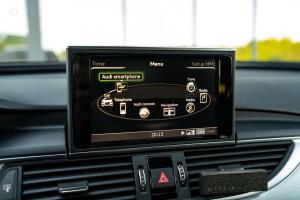 Grey Audi A6 2015 in Klaipeda, with an engine capacity of 2.97 L and mileage of 316 thousand km for 17100 €, photo 51 on AUTOMOTO.COM.LV
