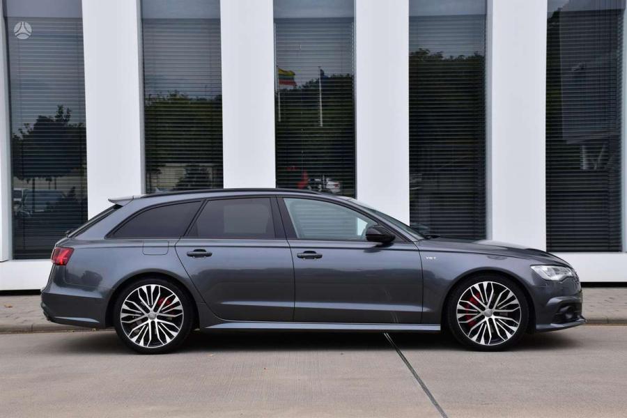 Pelēks Audi A6 2015 Viļņa, ar dzinēja tilpumu 2.97 L un nobraukumu 264 tūkst. km par 15500 €, foto 9 vietnē AUTOMOTO.COM.LV