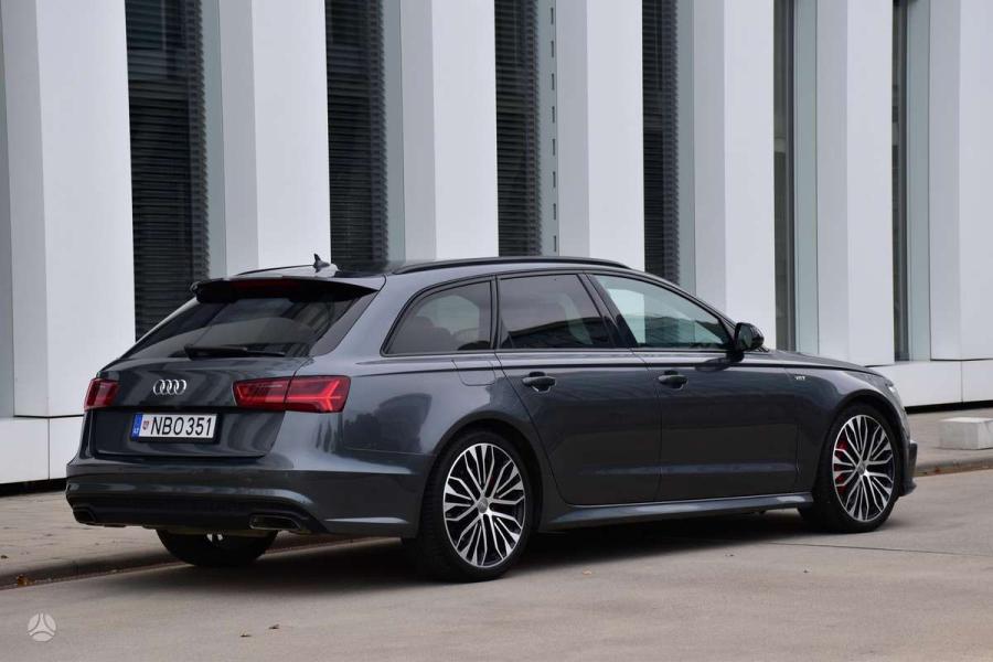 Pelēks Audi A6 2015 Viļņa, ar dzinēja tilpumu 2.97 L un nobraukumu 264 tūkst. km par 15500 €, foto 12 vietnē AUTOMOTO.COM.LV