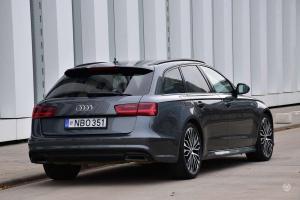 Pelēks Audi A6 2015 Viļņa, ar dzinēja tilpumu 2.97 L un nobraukumu 264 tūkst. km par 15500 €, foto 14 vietnē AUTOMOTO.COM.LV