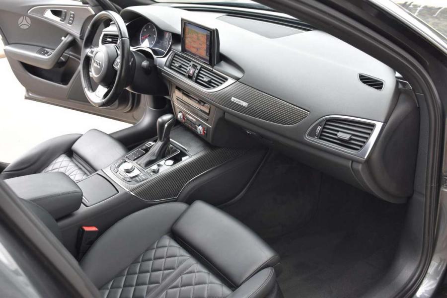 Pelēks Audi A6 2015 Viļņa, ar dzinēja tilpumu 2.97 L un nobraukumu 264 tūkst. km par 15500 €, foto 15 vietnē AUTOMOTO.COM.LV