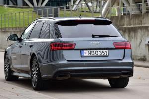 Pelēks Audi A6 2015 Viļņa, ar dzinēja tilpumu 2.97 L un nobraukumu 264 tūkst. km par 15500 €, foto 16 vietnē AUTOMOTO.COM.LV