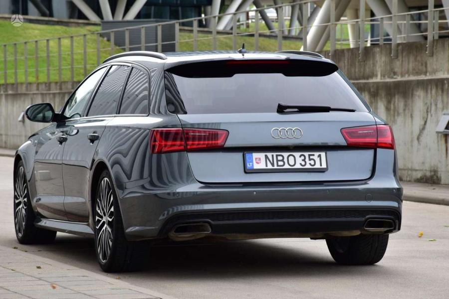Pelēks Audi A6 2015 Viļņa, ar dzinēja tilpumu 2.97 L un nobraukumu 264 tūkst. km par 15500 €, foto 16 vietnē AUTOMOTO.COM.LV