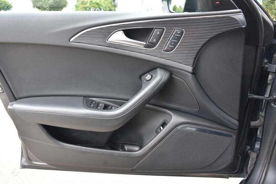 Pelēks Audi A6 2015 Viļņa, ar dzinēja tilpumu 2.97 L un nobraukumu 264 tūkst. km par 15500 €, foto 28 vietnē AUTOMOTO.COM.LV