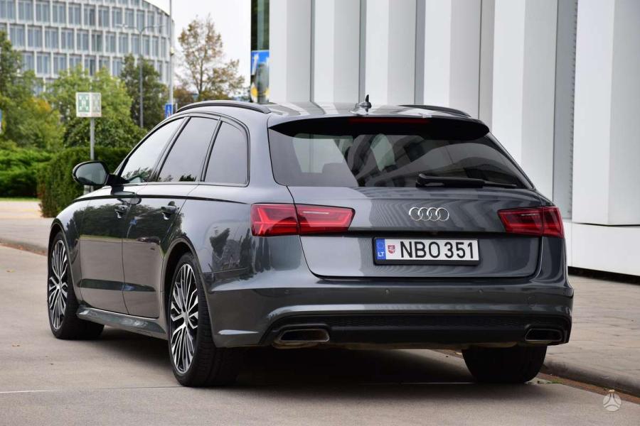 Pelēks Audi A6 2015 Viļņa, ar dzinēja tilpumu 2.97 L un nobraukumu 264 tūkst. km par 15500 €, foto 29 vietnē AUTOMOTO.COM.LV