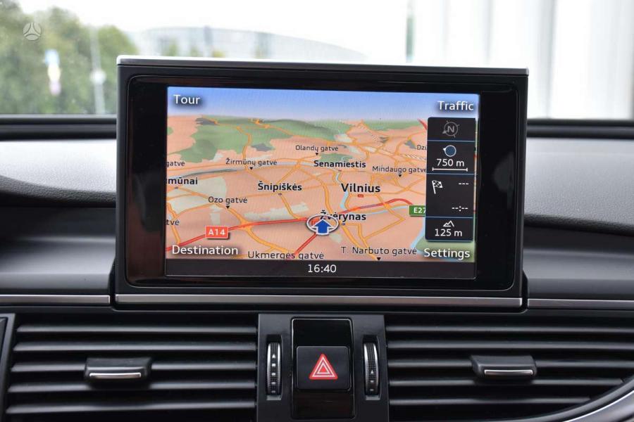 Pelēks Audi A6 2015 Viļņa, ar dzinēja tilpumu 2.97 L un nobraukumu 264 tūkst. km par 15500 €, foto 34 vietnē AUTOMOTO.COM.LV