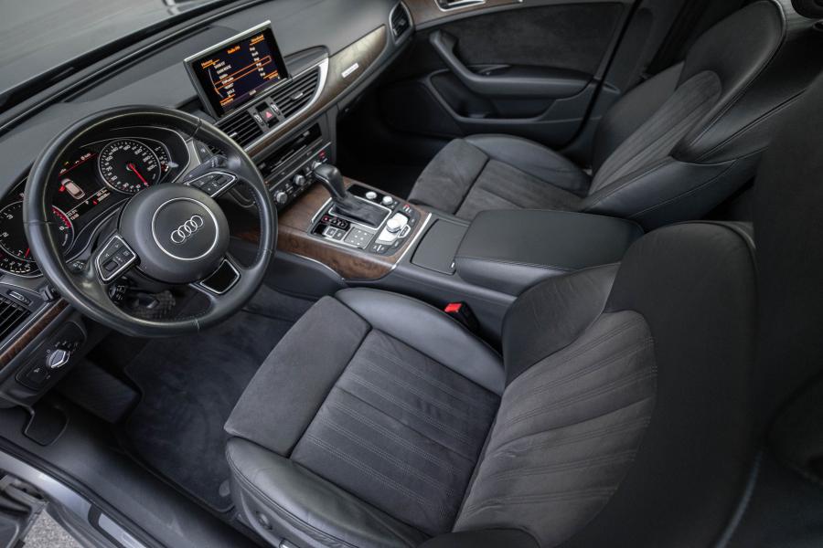 Pelēks Audi A6 2015 Rīga, ar dzinēja tilpumu 3.00 L un nobraukumu 282 tūkst. km par 12990 €, foto 13 vietnē AUTOMOTO.COM.LV