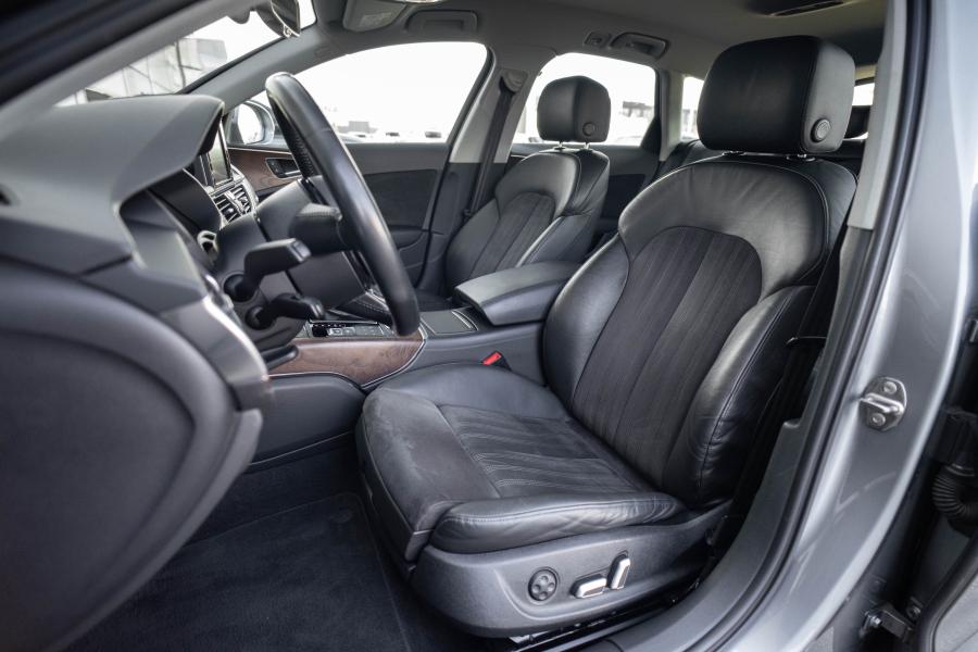 Pelēks Audi A6 2015 Rīga, ar dzinēja tilpumu 3.00 L un nobraukumu 282 tūkst. km par 12990 €, foto 14 vietnē AUTOMOTO.COM.LV