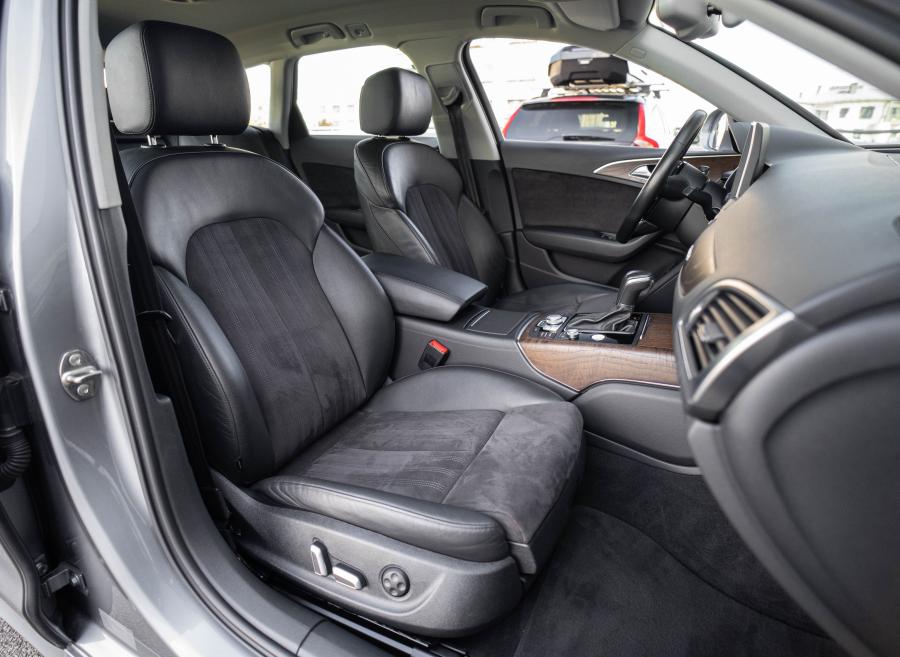 Pelēks Audi A6 2015 Rīga, ar dzinēja tilpumu 3.00 L un nobraukumu 282 tūkst. km par 12990 €, foto 33 vietnē AUTOMOTO.COM.LV