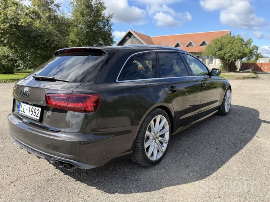 Grey Audi A6 2015 in Dobele, with an engine capacity of 2.00 L and mileage of 357 thousand km for 10500 €, photo 6 on AUTOMOTO.COM.LV
