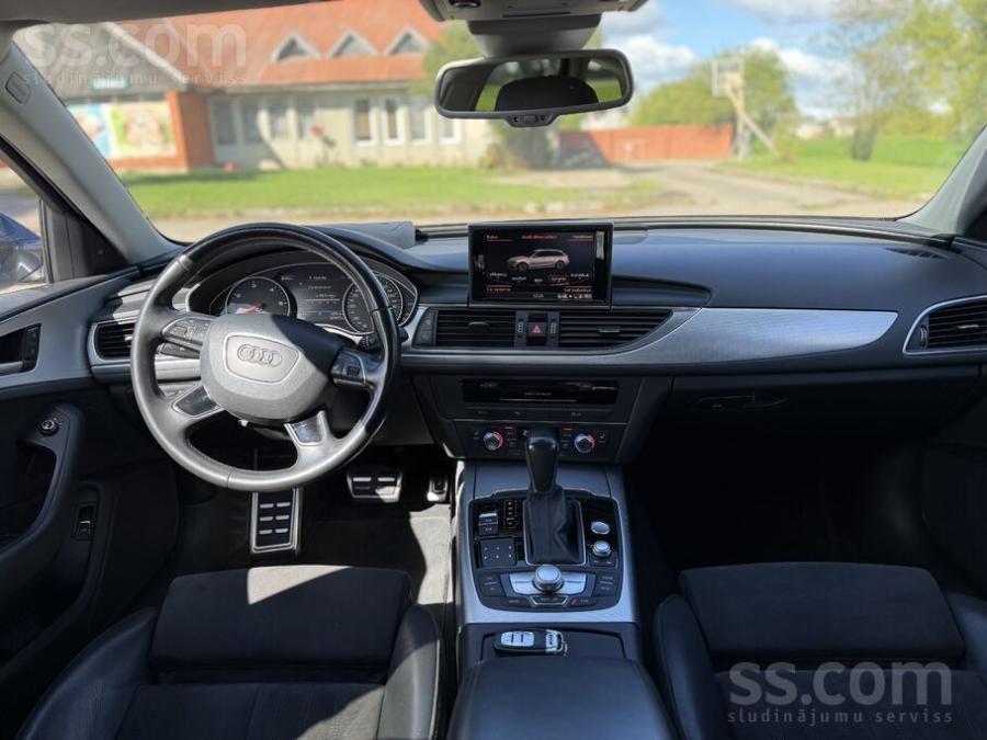 Grey Audi A6 2015 in Dobele, with an engine capacity of 2.00 L and mileage of 357 thousand km for 10500 €, photo 12 on AUTOMOTO.COM.LV