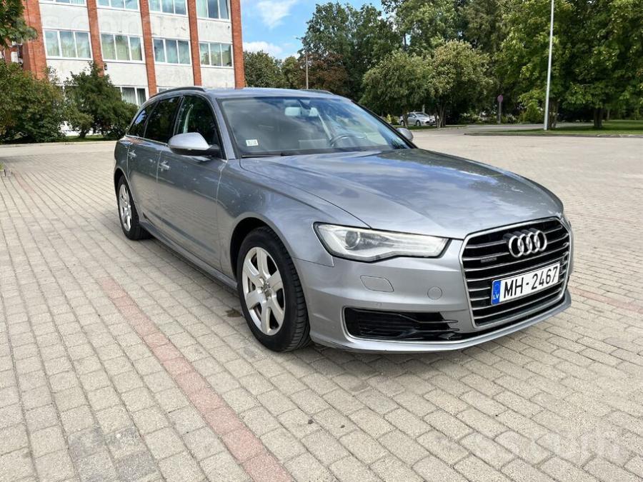 Grey Audi A6 2015 in Ogre, with an engine capacity of 3.00 L and mileage of 285 thousand km for 10900 €, photo 1 on AUTOMOTO.COM.LV