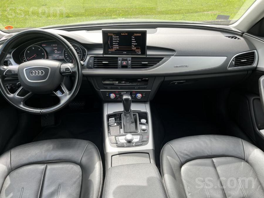 Grey Audi A6 2015 in Ogre, with an engine capacity of 3.00 L and mileage of 285 thousand km for 10900 €, photo 8 on AUTOMOTO.COM.LV