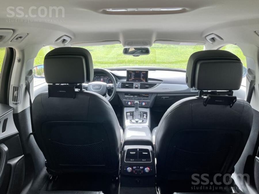 Grey Audi A6 2015 in Ogre, with an engine capacity of 3.00 L and mileage of 285 thousand km for 10900 €, photo 9 on AUTOMOTO.COM.LV