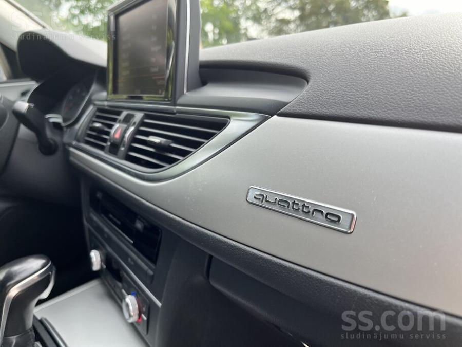 Grey Audi A6 2015 in Ogre, with an engine capacity of 3.00 L and mileage of 285 thousand km for 10900 €, photo 15 on AUTOMOTO.COM.LV