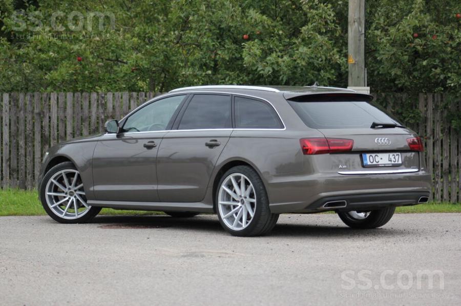 Pelēks Audi A6 2015 Tukums, ar dzinēja tilpumu 3.00 L un nobraukumu 164 tūkst. km par 13500 €, foto 5 vietnē AUTOMOTO.COM.LV