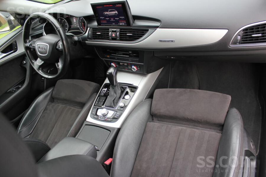 Pelēks Audi A6 2015 Tukums, ar dzinēja tilpumu 3.00 L un nobraukumu 164 tūkst. km par 13500 €, foto 8 vietnē AUTOMOTO.COM.LV