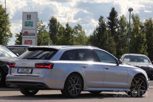Grey Audi A6 2015 in Tukums, with an engine capacity of 3.00 L and mileage of 216 thousand km for 14500 €, photo 3 on AUTOMOTO.COM.LV