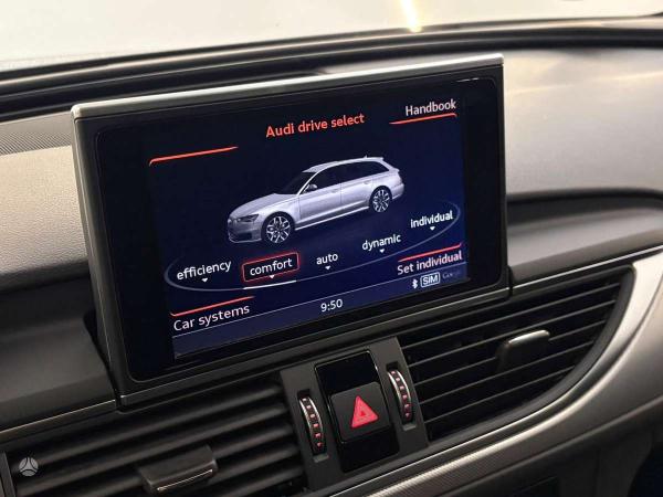 Audi A6 2015 in Marijampole on AUTOMOTO.COM.LV Grey Audi A6 2015 in Marijampole, with an engine capacity of 1.97 L and mileage of 242 thousand km for 12750 €, photo 5 on AUTOMOTO.COM.LV