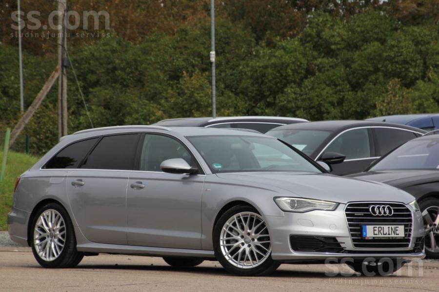 Grey Audi A6 2015 in Tukums, with an engine capacity of 3.00 L and mileage of 274 thousand km for 12500 €, photo 4 on AUTOMOTO.COM.LV