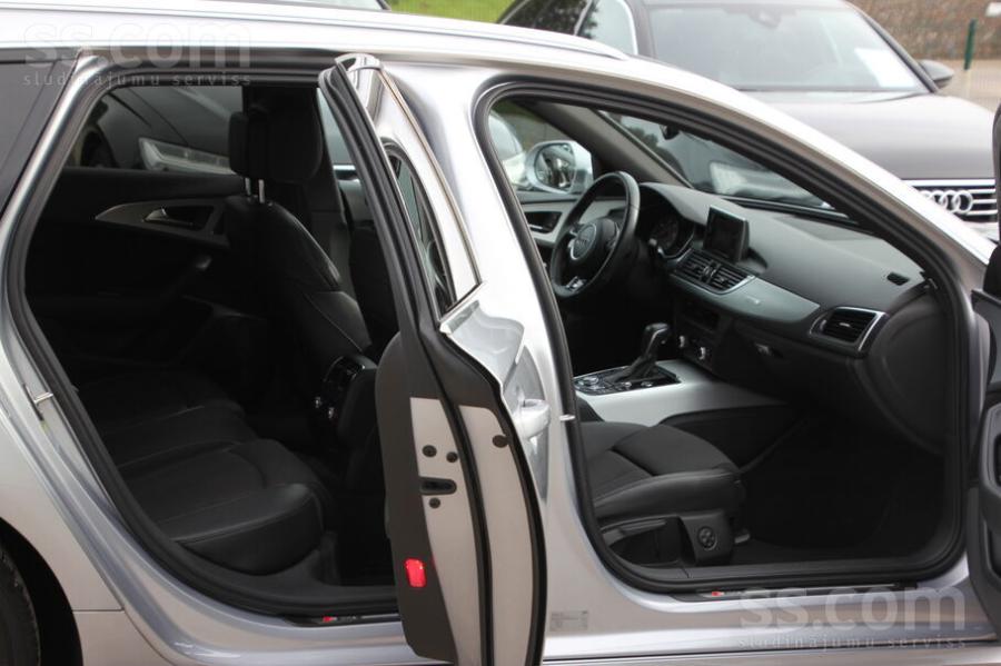 Grey Audi A6 2015 in Tukums, with an engine capacity of 3.00 L and mileage of 274 thousand km for 12500 €, photo 7 on AUTOMOTO.COM.LV