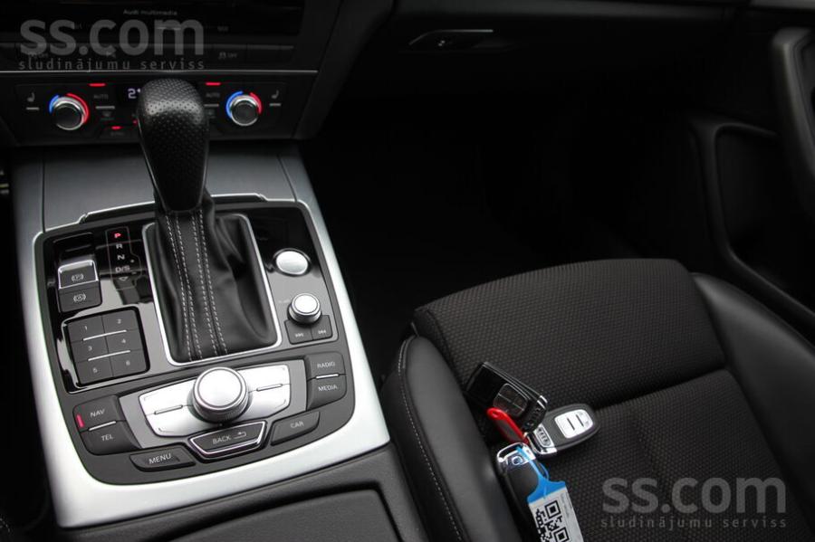 Grey Audi A6 2015 in Tukums, with an engine capacity of 3.00 L and mileage of 274 thousand km for 12500 €, photo 15 on AUTOMOTO.COM.LV