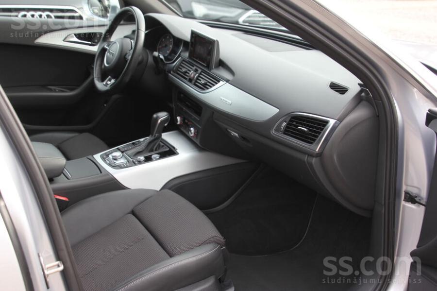 Grey Audi A6 2015 in Tukums, with an engine capacity of 3.00 L and mileage of 274 thousand km for 12500 €, photo 16 on AUTOMOTO.COM.LV