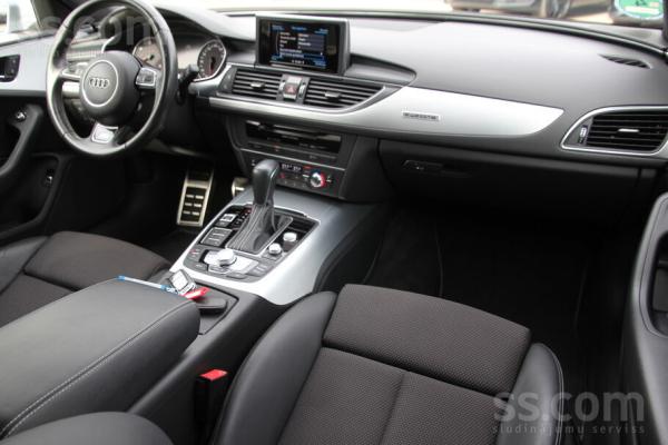 Grey Audi A6 2015 in Tukums, with an engine capacity of 3.00 L and mileage of 274 thousand km for 12500 €, photo 6 on AUTOMOTO.COM.LV
