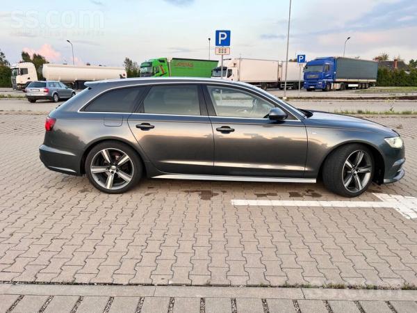 Pelēks Audi A6 2015 Daugavpils, ar dzinēja tilpumu 2.00 L un nobraukumu 211 tūkst. km par 13500 €, foto 5 vietnē AUTOMOTO.COM.LV
