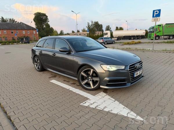 Pelēks Audi A6 2015 Daugavpils, ar dzinēja tilpumu 2.00 L un nobraukumu 211 tūkst. km par 13500 €, foto 6 vietnē AUTOMOTO.COM.LV