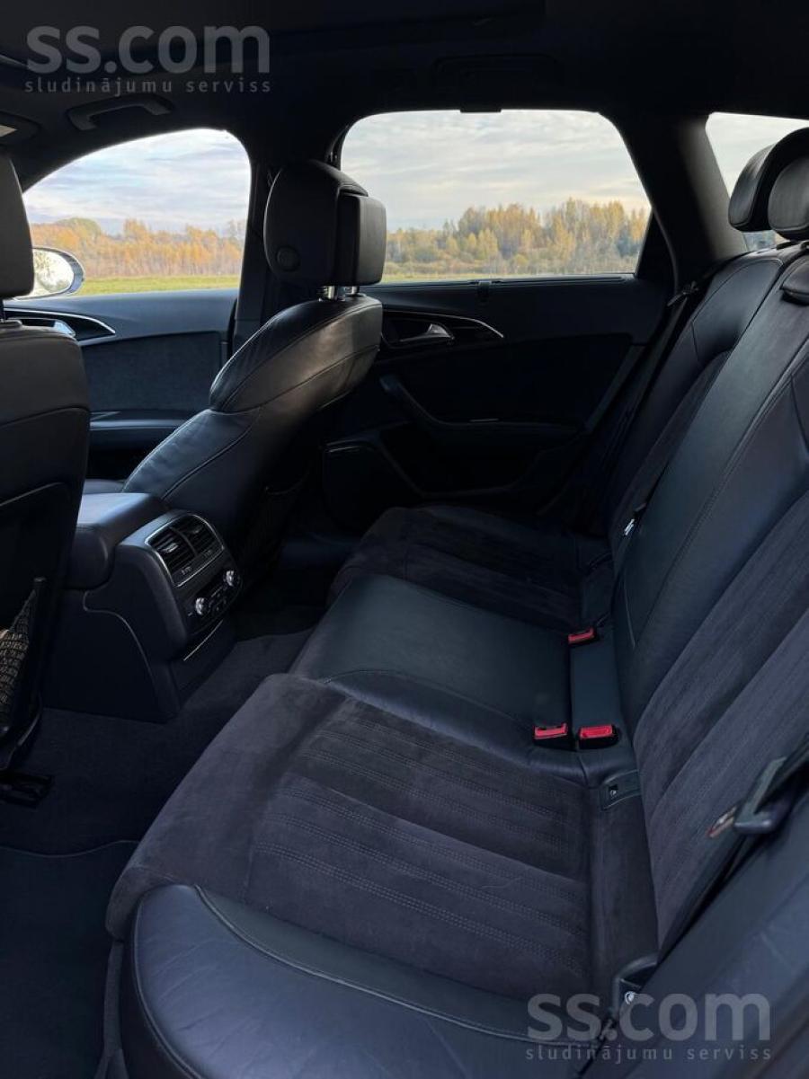 Grey Audi A6 2015 in Daugavpils, with an engine capacity of 2.00 L and mileage of 211 thousand km for 13500 €, photo 8 on AUTOMOTO.COM.LV