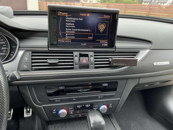 Серый Ауди А6 2015 в Вилкавишкис, объемом двигателя 2.97 л и пробегом 335 тыс. км за 17400 €, фото 11 на AUTOMOTO.COM.LV