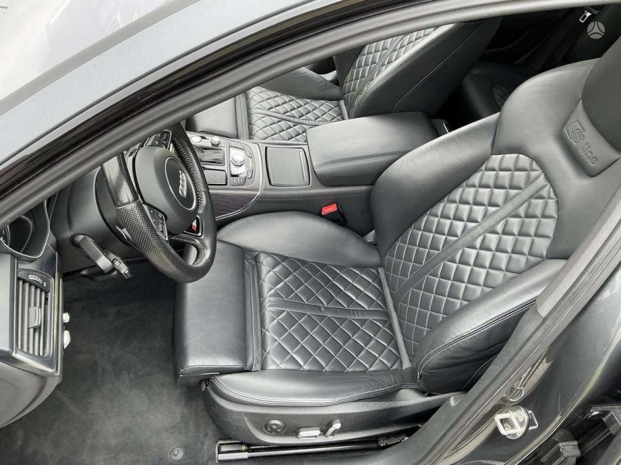 Серый Ауди А6 2015 в Вилкавишкис, объемом двигателя 2.97 л и пробегом 335 тыс. км за 17400 €, фото 14 на AUTOMOTO.COM.LV