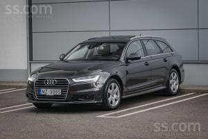 Grey Audi A6 2015 in Riga, with an engine capacity of 2.00 L and mileage of 257 thousand km for 12500 €, photo  on AUTOMOTO.COM.LV