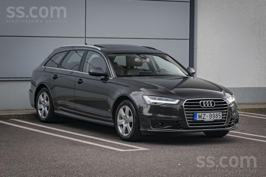 Grey Audi A6 2015 in Riga, with an engine capacity of 2.00 L and mileage of 257 thousand km for 12500 €, photo 4 on AUTOMOTO.COM.LV