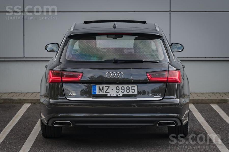 Grey Audi A6 2015 in Riga, with an engine capacity of 2.00 L and mileage of 257 thousand km for 12500 €, photo 6 on AUTOMOTO.COM.LV