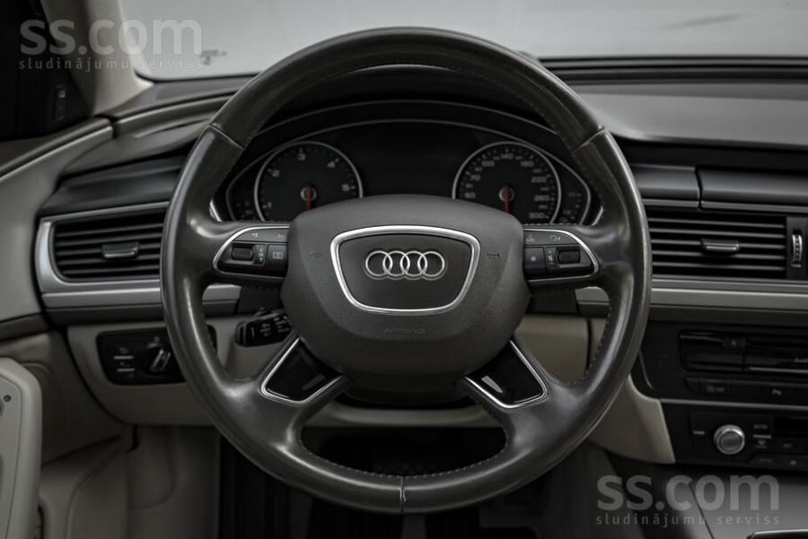 Grey Audi A6 2015 in Riga, with an engine capacity of 2.00 L and mileage of 257 thousand km for 12500 €, photo 19 on AUTOMOTO.COM.LV