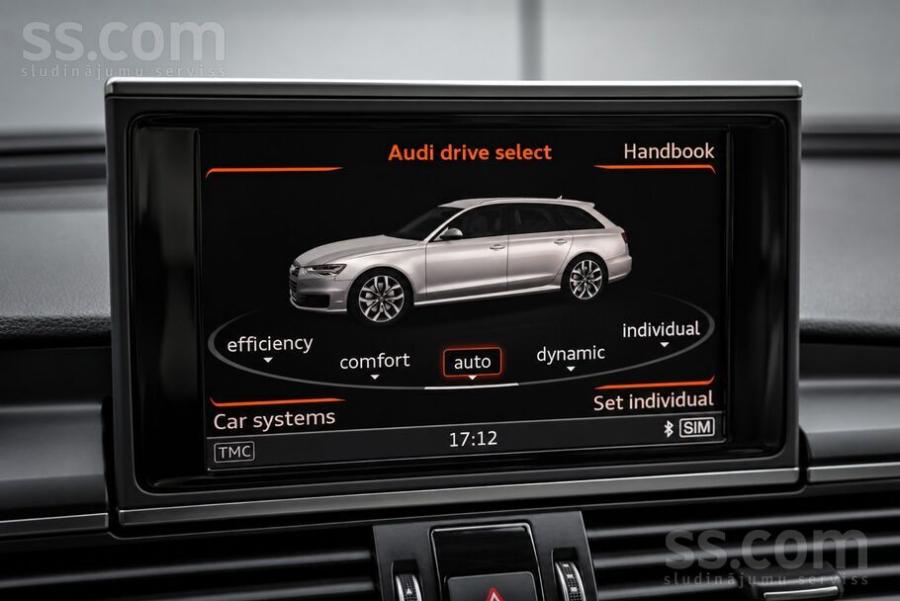 Grey Audi A6 2015 in Riga, with an engine capacity of 2.00 L and mileage of 257 thousand km for 12500 €, photo 23 on AUTOMOTO.COM.LV