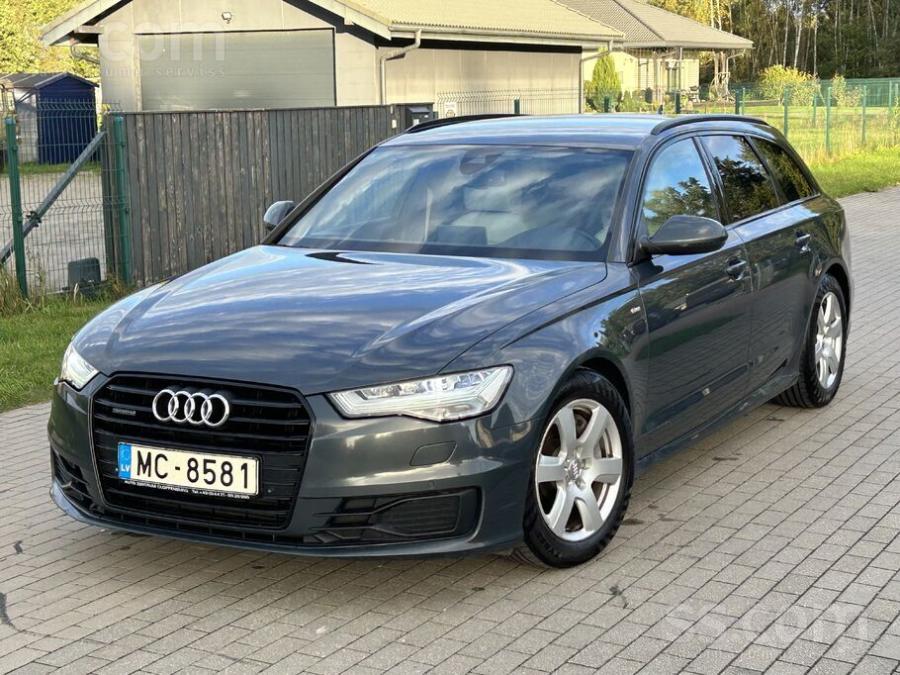 Pelēks Audi A6 2015 Jelgava, ar dzinēja tilpumu 3.00 L un nobraukumu 241 tūkst. km par 11900 €, foto 1 vietnē AUTOMOTO.COM.LV