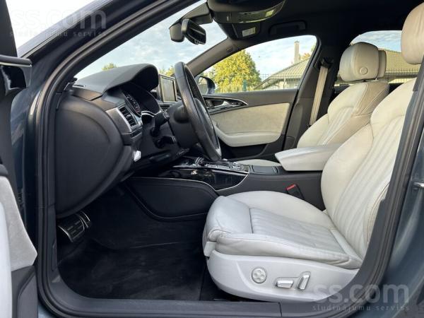 Pelēks Audi A6 2015 Jelgava, ar dzinēja tilpumu 3.00 L un nobraukumu 241 tūkst. km par 11900 €, foto 6 vietnē AUTOMOTO.COM.LV