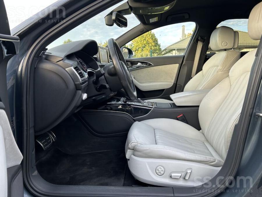 Pelēks Audi A6 2015 Jelgava, ar dzinēja tilpumu 3.00 L un nobraukumu 241 tūkst. km par 11900 €, foto 6 vietnē AUTOMOTO.COM.LV