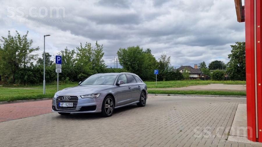 Grey Audi A6 2015 in Jelgava, with an engine capacity of 2.00 L and mileage of 274 thousand km for 9950 €, photo 3 on AUTOMOTO.COM.LV