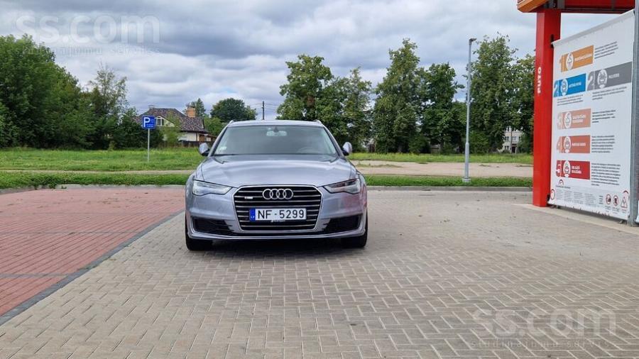 Grey Audi A6 2015 in Jelgava, with an engine capacity of 2.00 L and mileage of 274 thousand km for 9950 €, photo 5 on AUTOMOTO.COM.LV