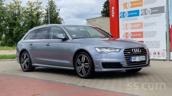 Grey Audi A6 2015 in Jelgava, with an engine capacity of 2.00 L and mileage of 274 thousand km for 9950 €, photo 6 on AUTOMOTO.COM.LV