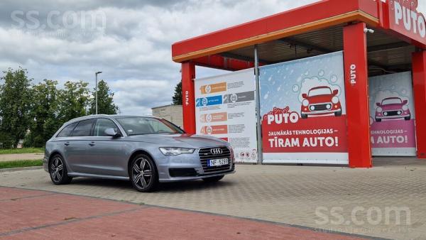 Grey Audi A6 2015 in Jelgava, with an engine capacity of 2.00 L and mileage of 274 thousand km for 9950 €, photo 7 on AUTOMOTO.COM.LV