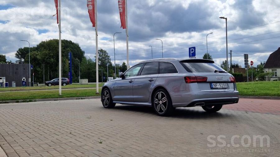 Grey Audi A6 2015 in Jelgava, with an engine capacity of 2.00 L and mileage of 274 thousand km for 9950 €, photo 17 on AUTOMOTO.COM.LV