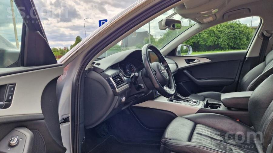 Grey Audi A6 2015 in Jelgava, with an engine capacity of 2.00 L and mileage of 274 thousand km for 9950 €, photo 21 on AUTOMOTO.COM.LV