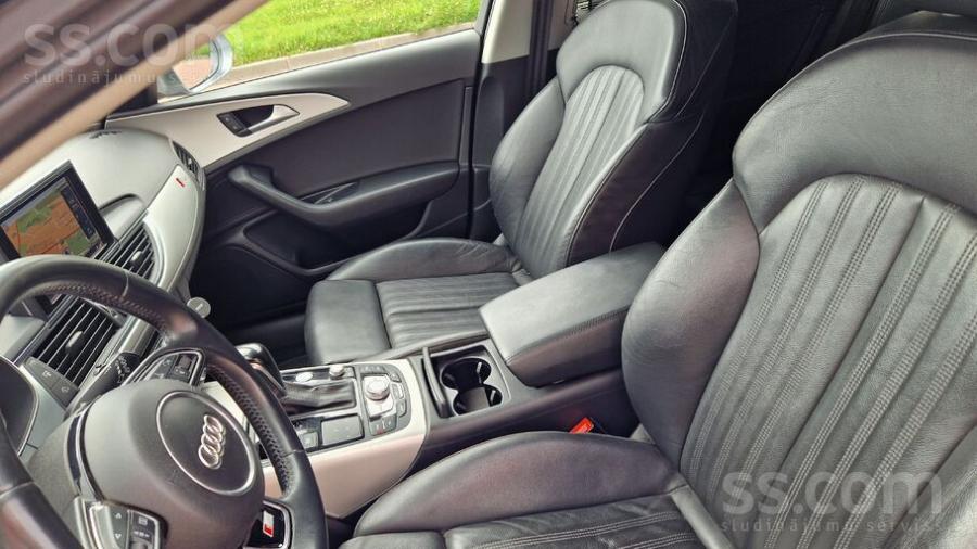 Grey Audi A6 2015 in Jelgava, with an engine capacity of 2.00 L and mileage of 274 thousand km for 9950 €, photo 22 on AUTOMOTO.COM.LV