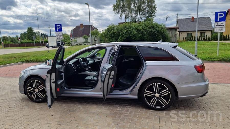 Grey Audi A6 2015 in Jelgava, with an engine capacity of 2.00 L and mileage of 274 thousand km for 9950 €, photo 24 on AUTOMOTO.COM.LV